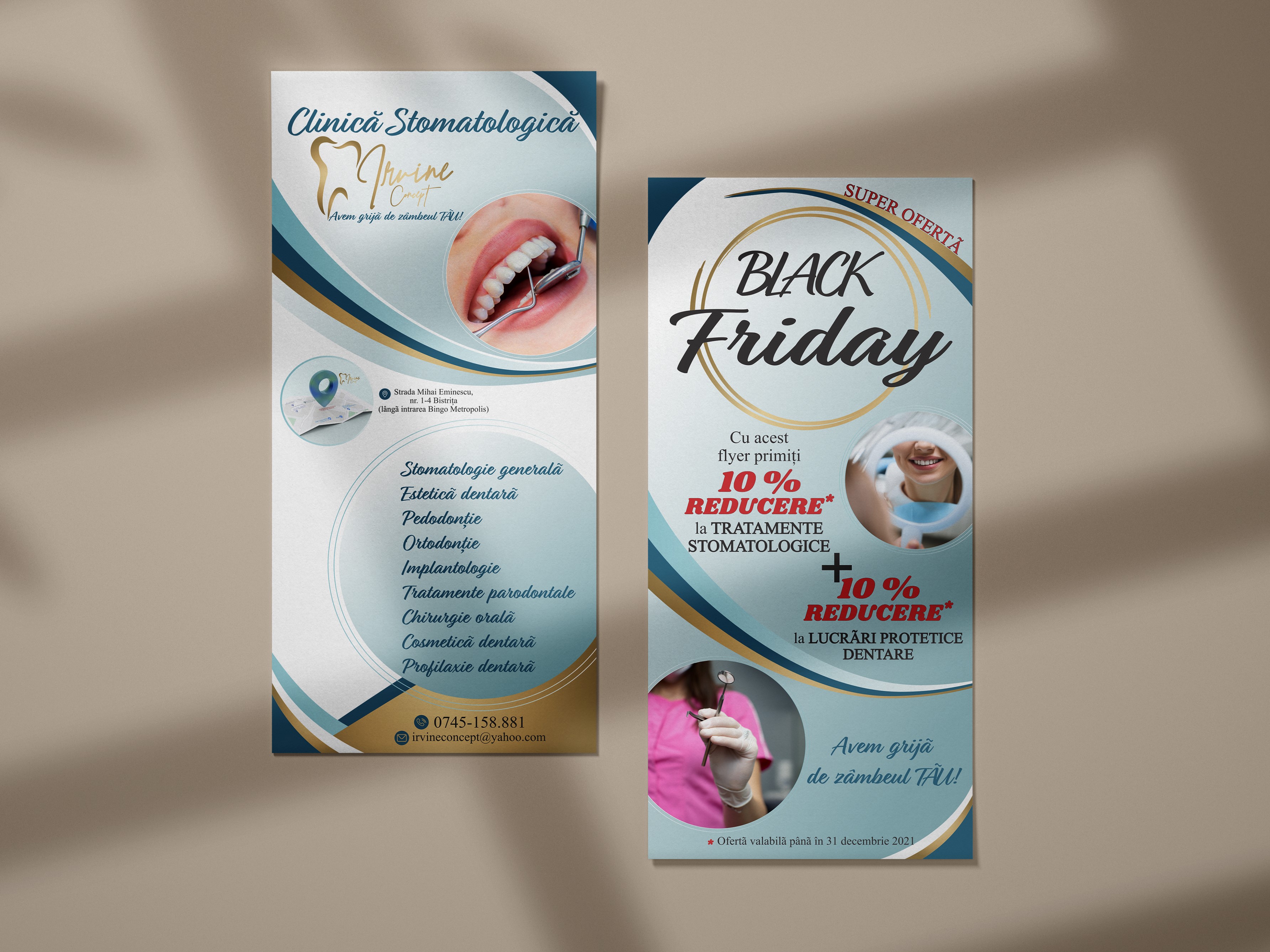 Flyer promoțional - EMA Grafix